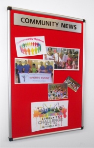 Scribe Branded Notice Board - Signs for Churches